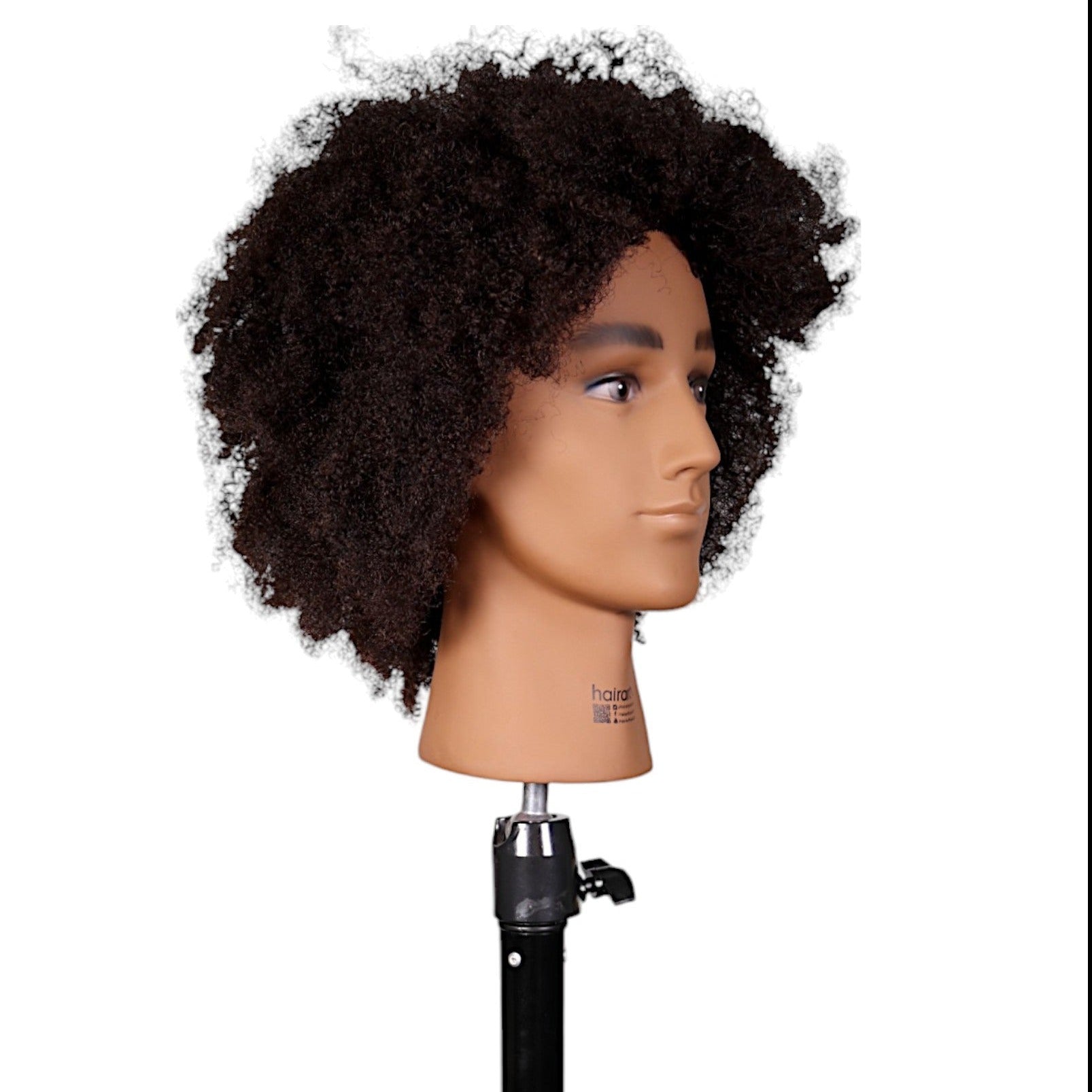Carter Textured Male Mannequin [100% Human Hair Doll] - Fades, flat ...